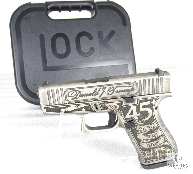 New Glock G43X 9mm Luger Semi-Auto Pistol 45th | Proxibid
