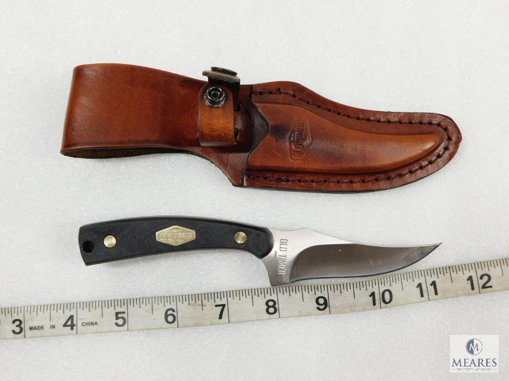 New Schrade Old Timer Sharpfinger Fixed Blade | Proxibid