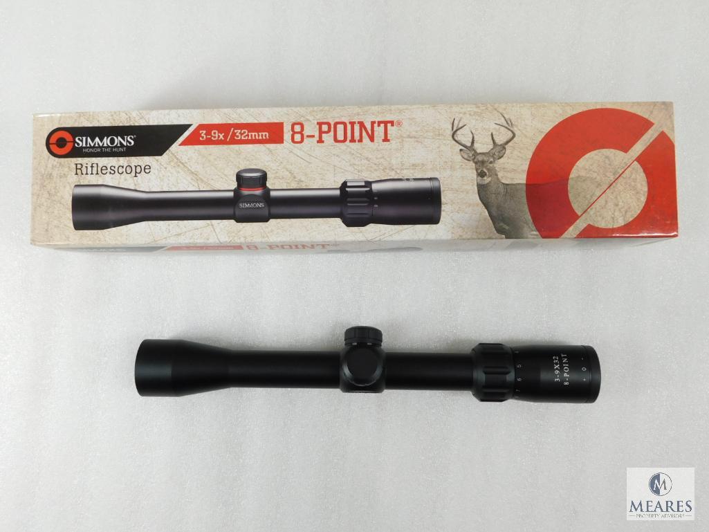 New Simmons 3-9x32 Rifle Scope. Matte Finish and | Proxibid