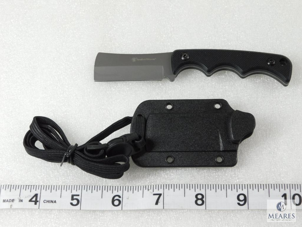 New Smith and Wesson HRT Fixed Blade Cleaver | Proxibid