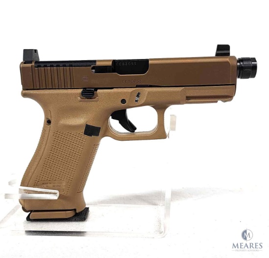 New Glock 19X MOS 9mm Pistol with Threaded Barrel and Suppressor Height ...