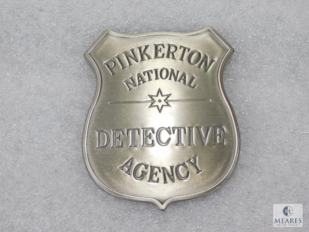 Pinkerton National Detective Agency Badge | Proxibid