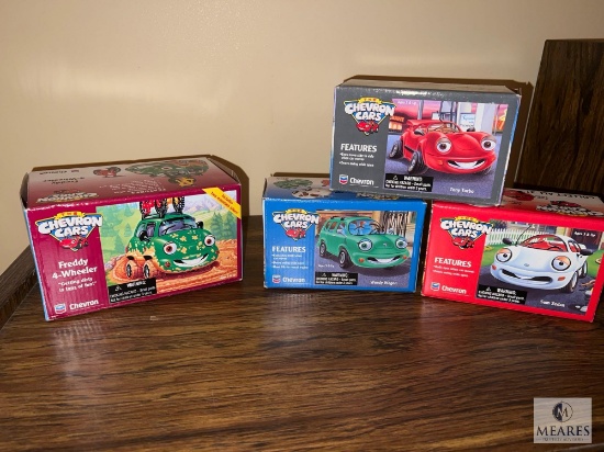 Lot of Four Vintage Chevron Cars - Set of Three Plus One Extra | Art ...