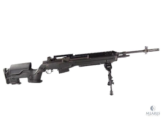 (5851) Springfield M1A Semi-Auto .308 Rifle Loaded with Extras | Guns ...