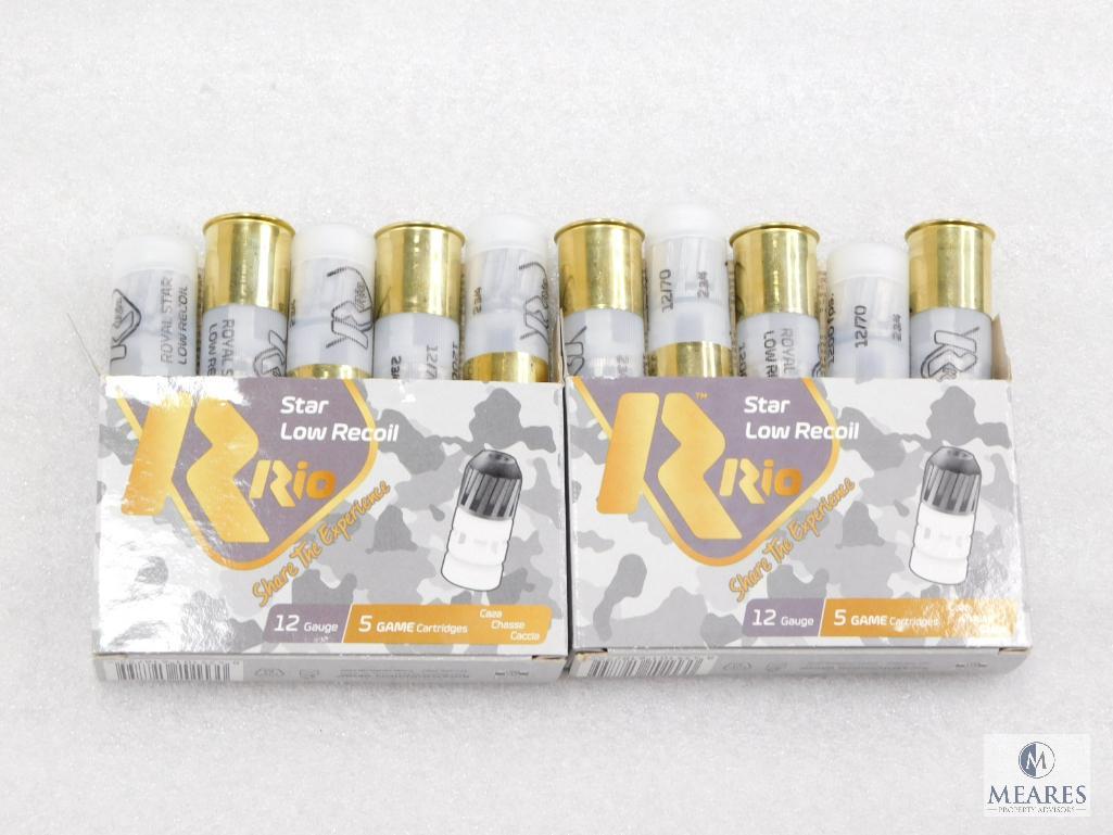 RIO 12 Gauge 2.75" Low Recoil Shotgun Slugs. Two | Proxibid