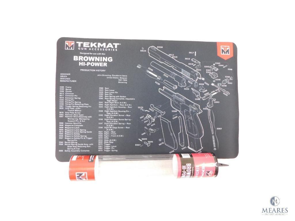 Tekmat 11"x17" Gun Cleaning Mat With Browning | Proxibid
