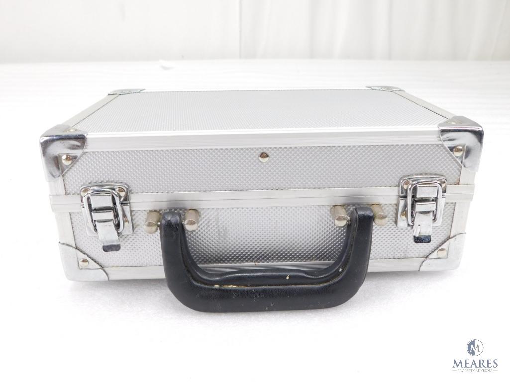 Small Metal Case Measures 10"x6.5"x3.5" | Proxibid