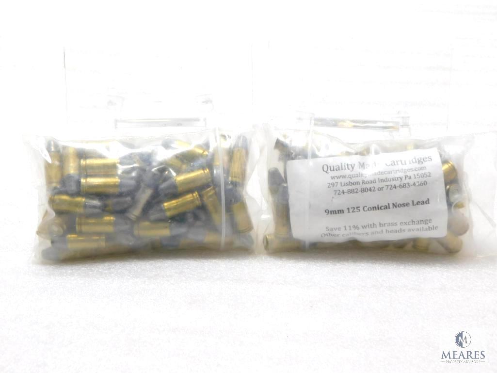 9mm 125 Gr. Conical Nose-Lead - 100 Rounds of | Proxibid