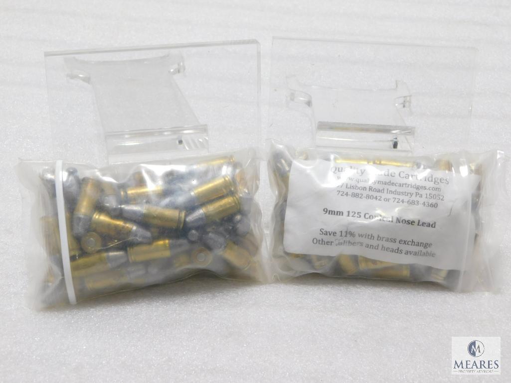 9mm 125 Gr. Conical Nose-Lead - 100 Rounds of | Proxibid