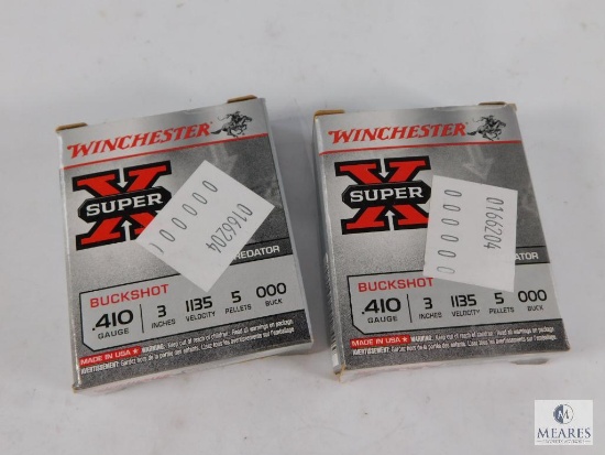 10 Shells Winchester Super X Predator Buckshot .410 Gauge 000 Buck ...