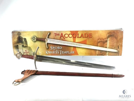 The Accolade Sword of the Knights Templar | Guns & Military Artifacts ...