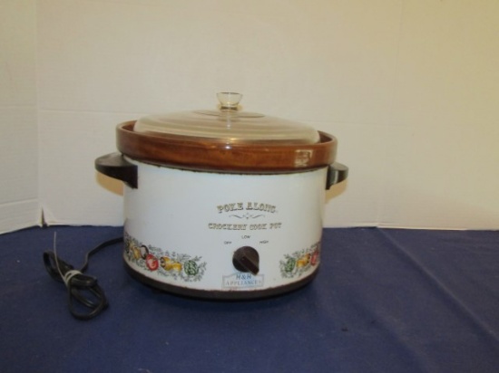 Vtg Poke Along 5 Quart Crockery Cook Pot | Online Auctions | Proxibid