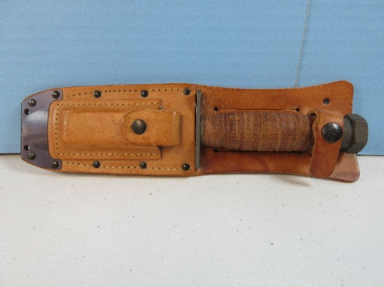 US Air Force Pilot's Survival Tactical Knife and Scabbard Aircrew Knife ...