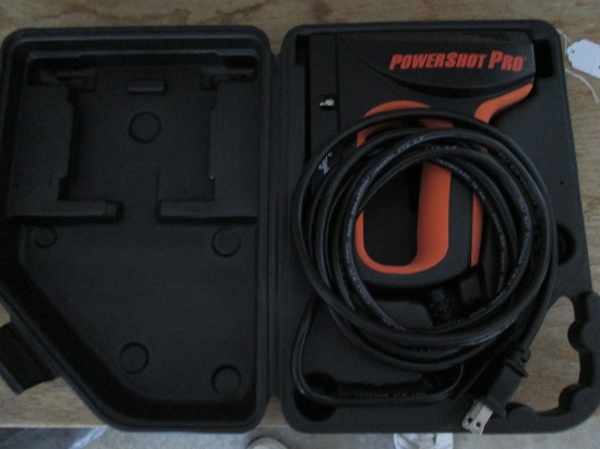 Powershot Pro Heavy Duty Electric Staple & Nail Gun in Case | Online ...
