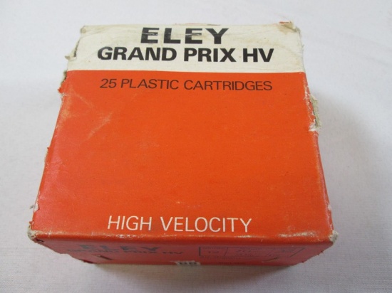 Eley Grand Prix HV 25 Plastic Cartridges Shotgun Shells 12 Gauge 70mm ...