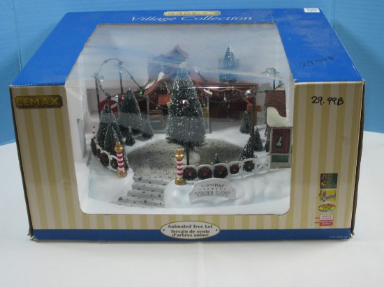 Collectors Lemax Village Collection Animated Tree Lot in Box | Art ...