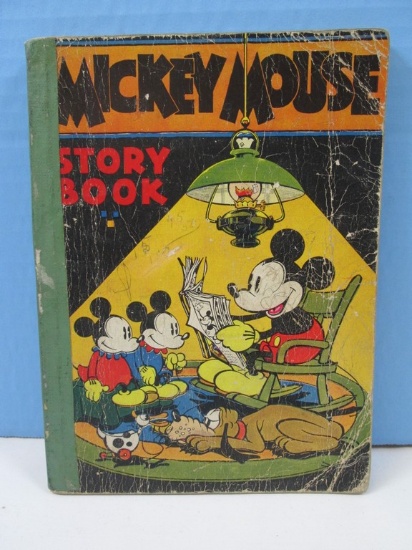 Rare Find! 1931 Mickey Mouse Story Book First Edition Early Classic ...