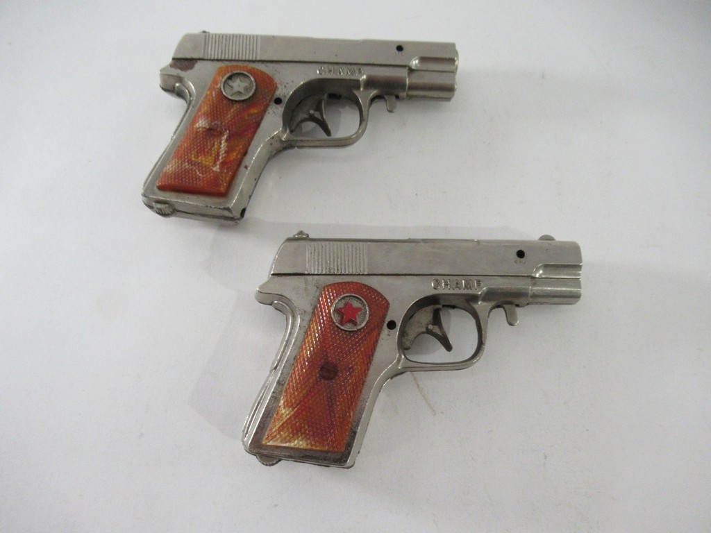 Hubley Cap Pistols Values Vintage Hubley Army Automatic 45 Cap Gun