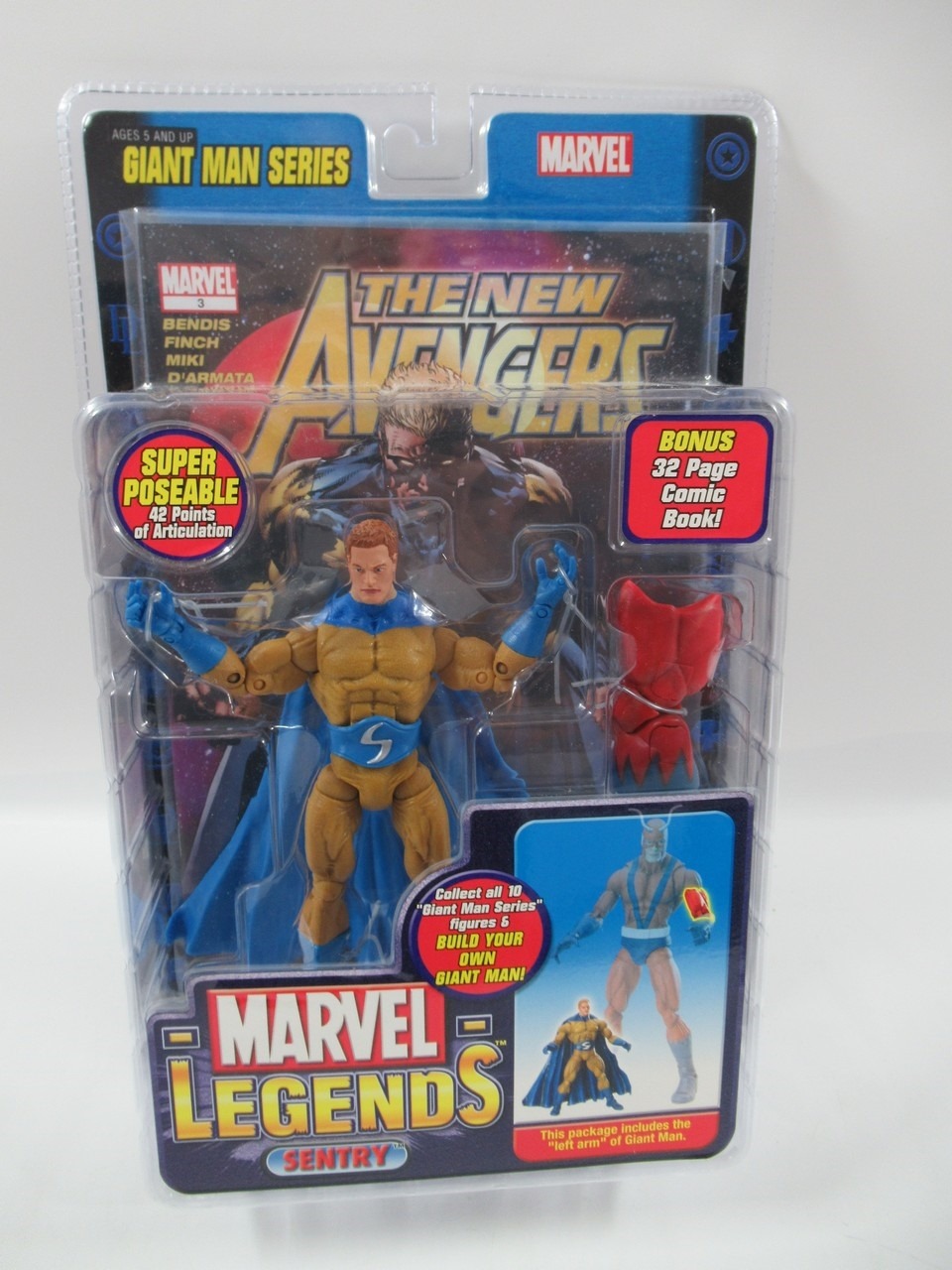 Sentry (Dark Yellow/No Beard) Marvel Legends | Proxibid