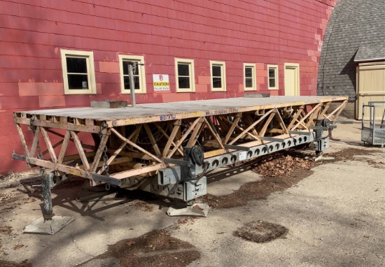 Bennu Hydraulic Self Raising Scaffolding, 24' X 7'6" Hydraulic Power ...