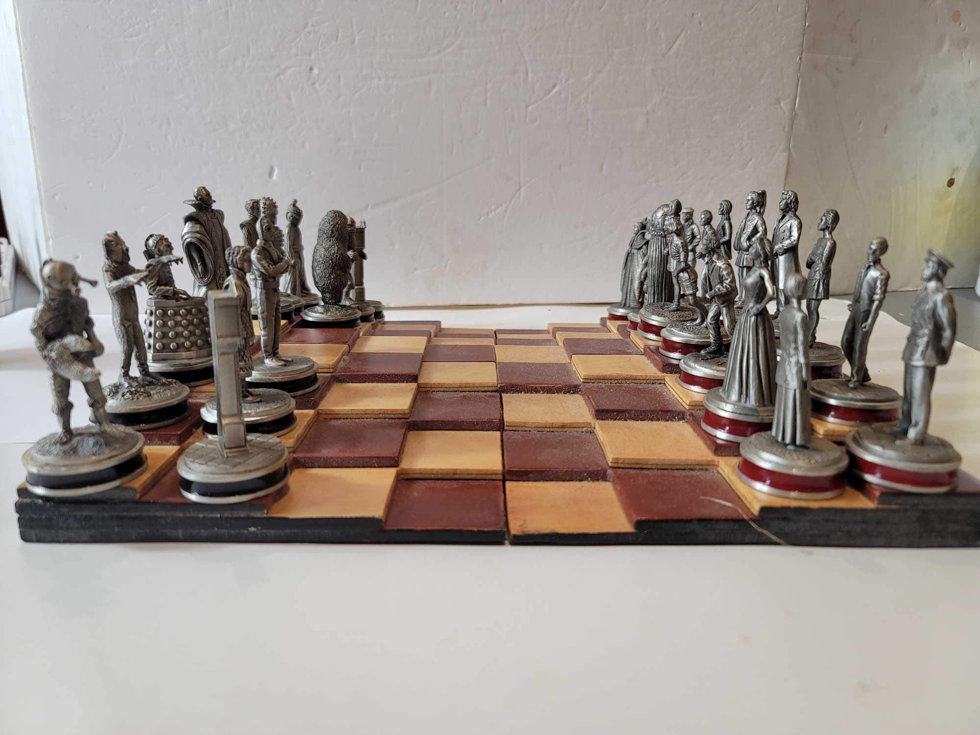 Doctor Who Chess Set