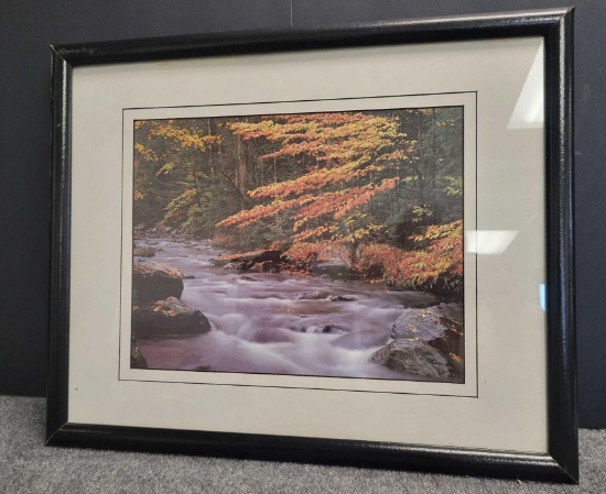 Autumn in the Blue Ridge Picture and Frame - FREE STS | Art, Antiques ...