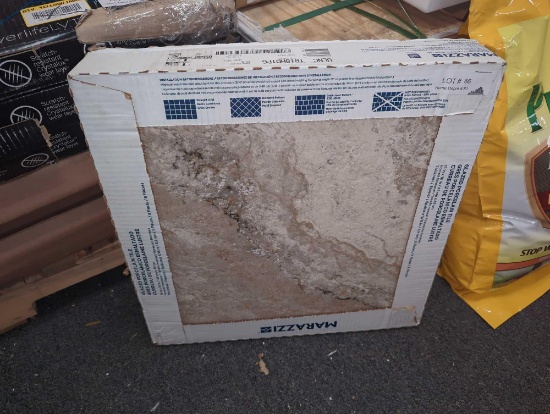 Marazzi Travisano Trevi 18 in. x 18 in. Porcelain Floor and Wall Tile ...