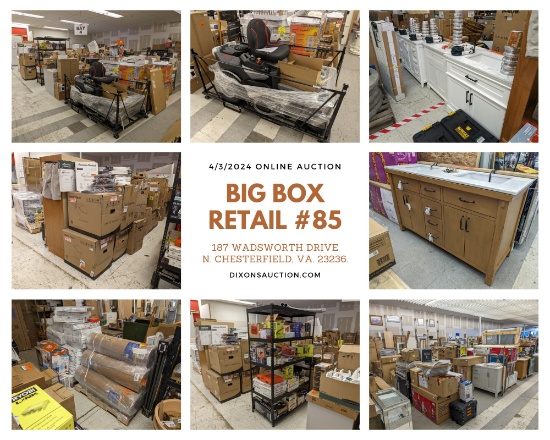 Dixon's Auction Auction Catalog - Big Box Retail Open Box & Returns ...