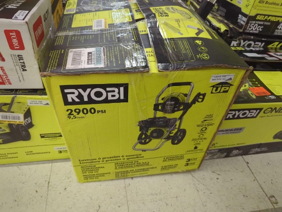 RYOBI 2900 PSI 2.5 GPM Cold Water Gas Pressure Washer with 212cc Engine ...