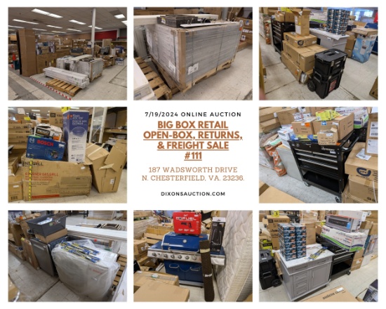 1AuctionmanRVA Auction Catalog - Big Box Retail Open Box & Returns ...