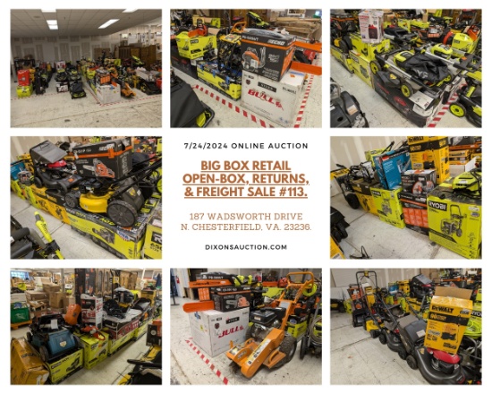 1AuctionmanRVA Auction Catalog - Big Box Retail Open Box & Returns ...