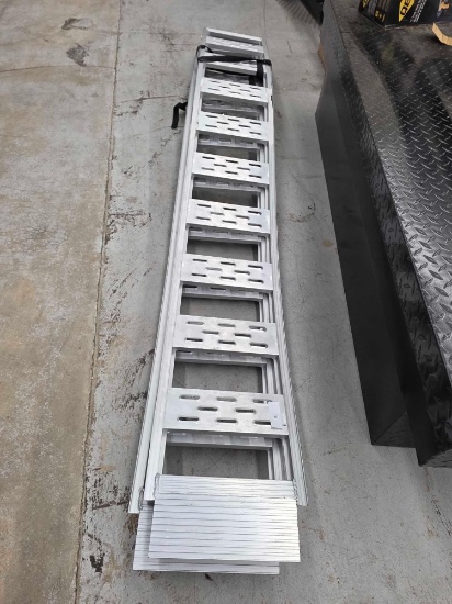 CargoSmart 12 in. W x 90 in. L 1500 lb. Capacity Aluminum Fixed S-Curve ...