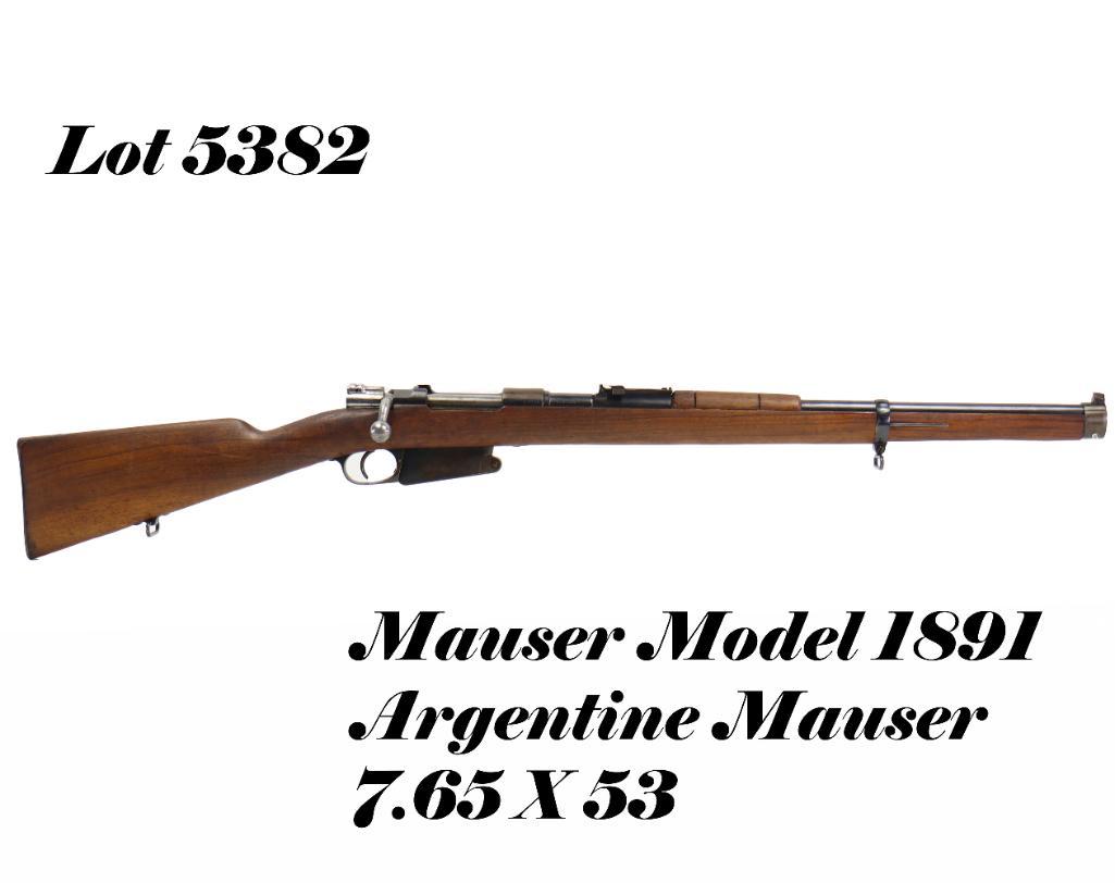 1891 Mauser Rifle Arg