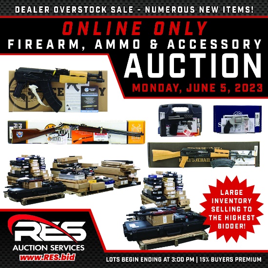 RES Auction Services Auction Catalog - Online Only Firearm, Ammo ...