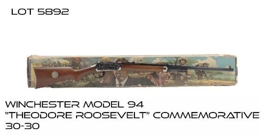 Winchester Model 94 Theodore Roosevelt Commemorative 30-30 Lever Action ...