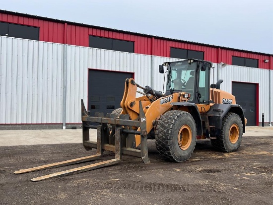 "ABSOLUTE" 2016 Case 821F Wheel Loader | Online Auctions | Proxibid