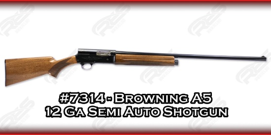 Browning A5 12 Ga Semi Auto Shotgun | Guns & Military Artifacts ...