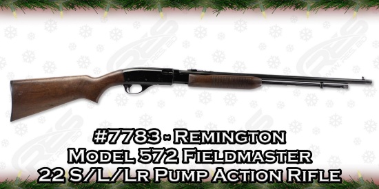 Remington Model 572 Fieldmaster 22 S/L/Lr Pump Action Rifle | Guns ...