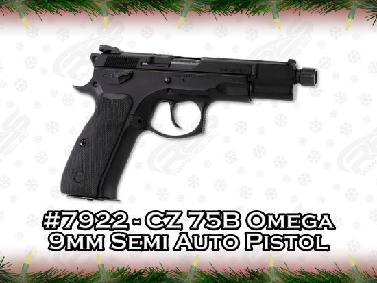 CZ 75B Omega 9mm Semi Auto Pistol | Guns & Military Artifacts Handguns ...
