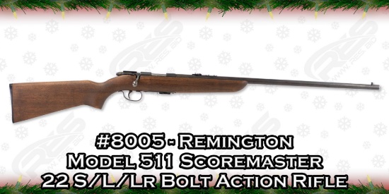 Remington Model 511 Scoremaster 22 S/L/Lr Bolt Action Rifle | Guns ...