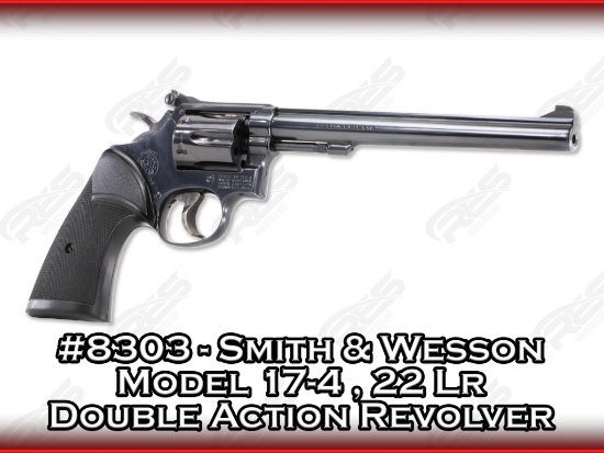 Smith & Wesson Model 17-4 22 Lr Double Action Revolver | Guns ...