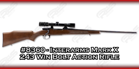 Interarms Mark X 243 Win Bolt Action Rifle | Guns & Military Artifacts ...