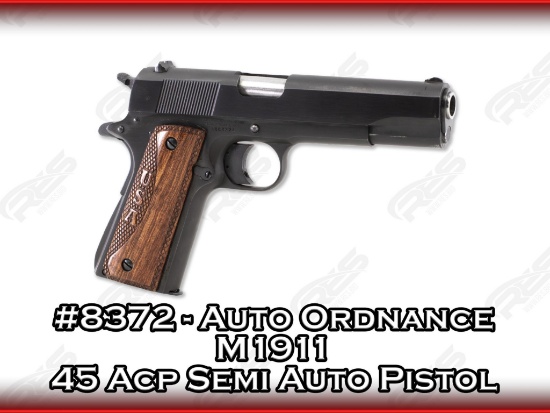 Auto Ordnance M1911 45 Acp Semi Auto Pistol | Guns & Military Artifacts ...