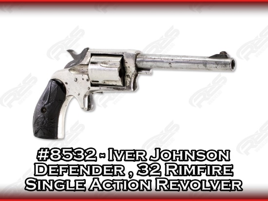Iver Johnson Defender 32 Rimfire Single Action Revolver | Guns ...