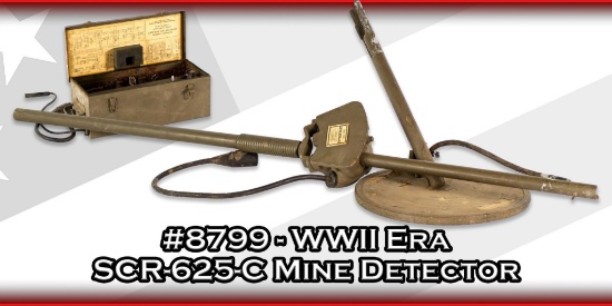 WWII Era SCR-625-C Mine Detector | Guns & Military Artifacts Militaria ...