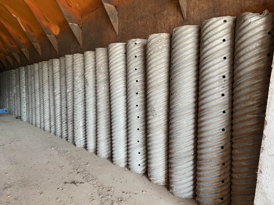 10-8' X18" Galv. Aeration Tubes/Culverts | Farm Equipment & Machinery ...