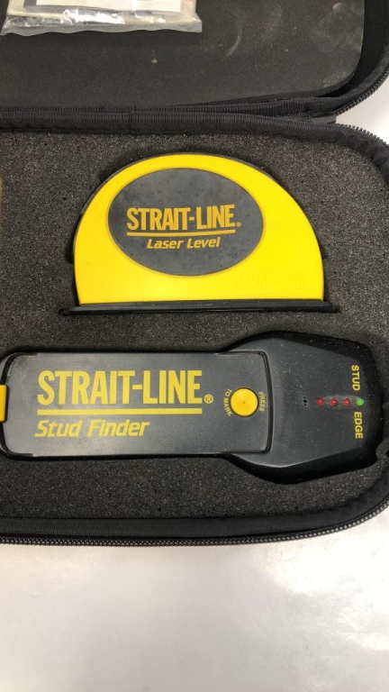 Strait Line Wall Scanner Strait Line Sonic Laser Tape Stud Finder 75