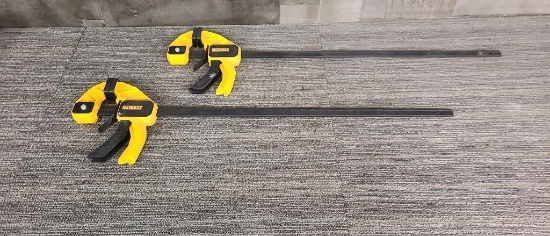 DEWALT TRIGGER VICE CLAMP SET OF 2 | Online Auctions | Proxibid