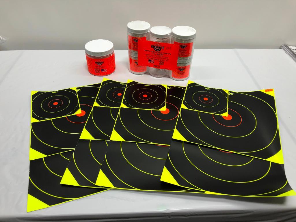 3 Items: Tannerite, Brand Binary Rifle Targets 4 | Proxibid