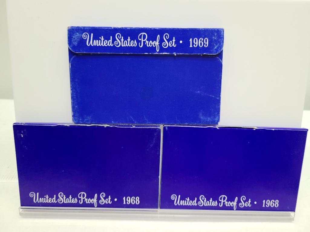 1968-S, 1968-S, and 1969-S U.S. Mint Proof Sets | Proxibid